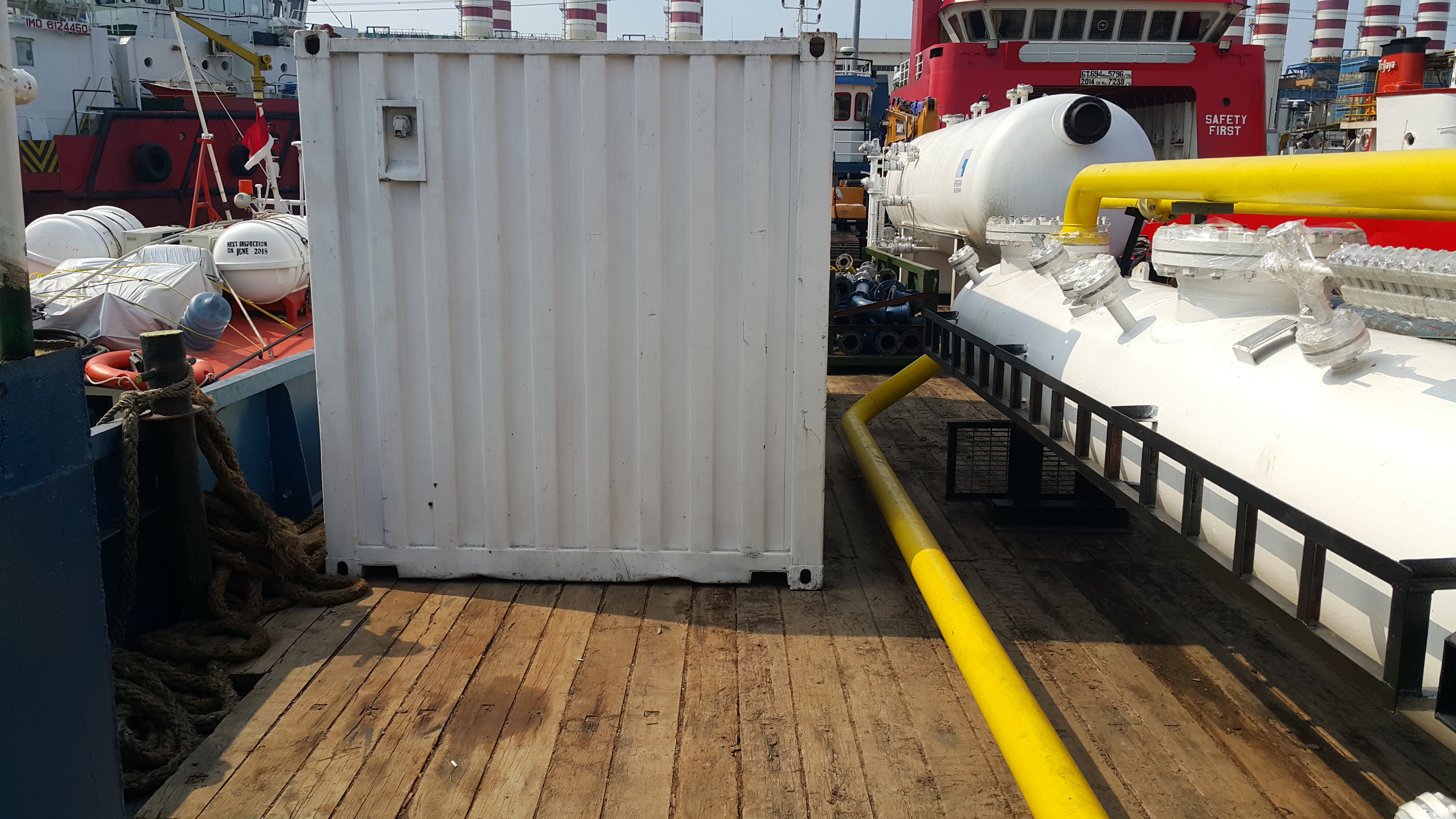 Tank Shipment Jkt to Nabire – PT Bahtera Lintas Globalindo